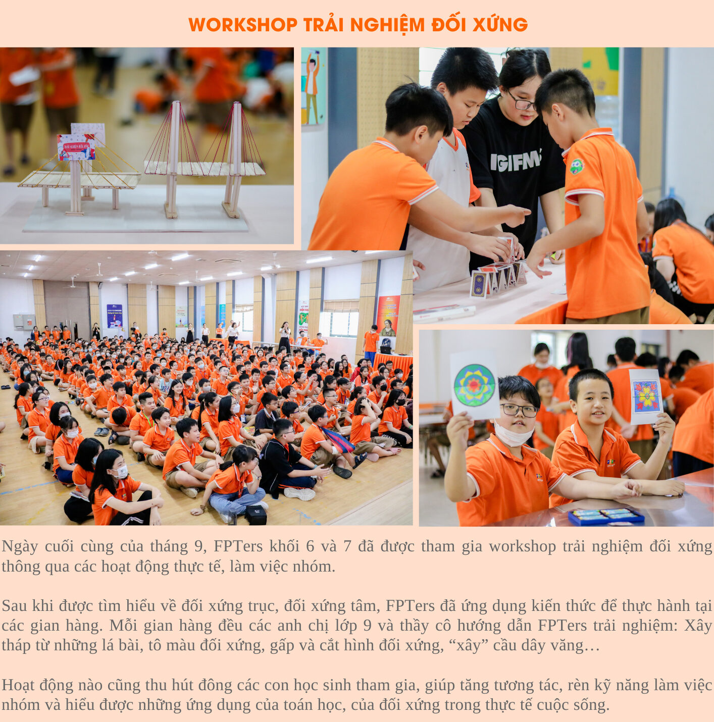 Khối THCS: Bản tin Phụ huynh tháng 9/2022 – Trường Tiểu học & THCS FPT ...